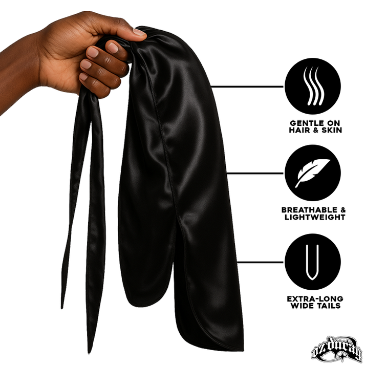 Blue Silk Durag | #1 In Canada | OZ Durag